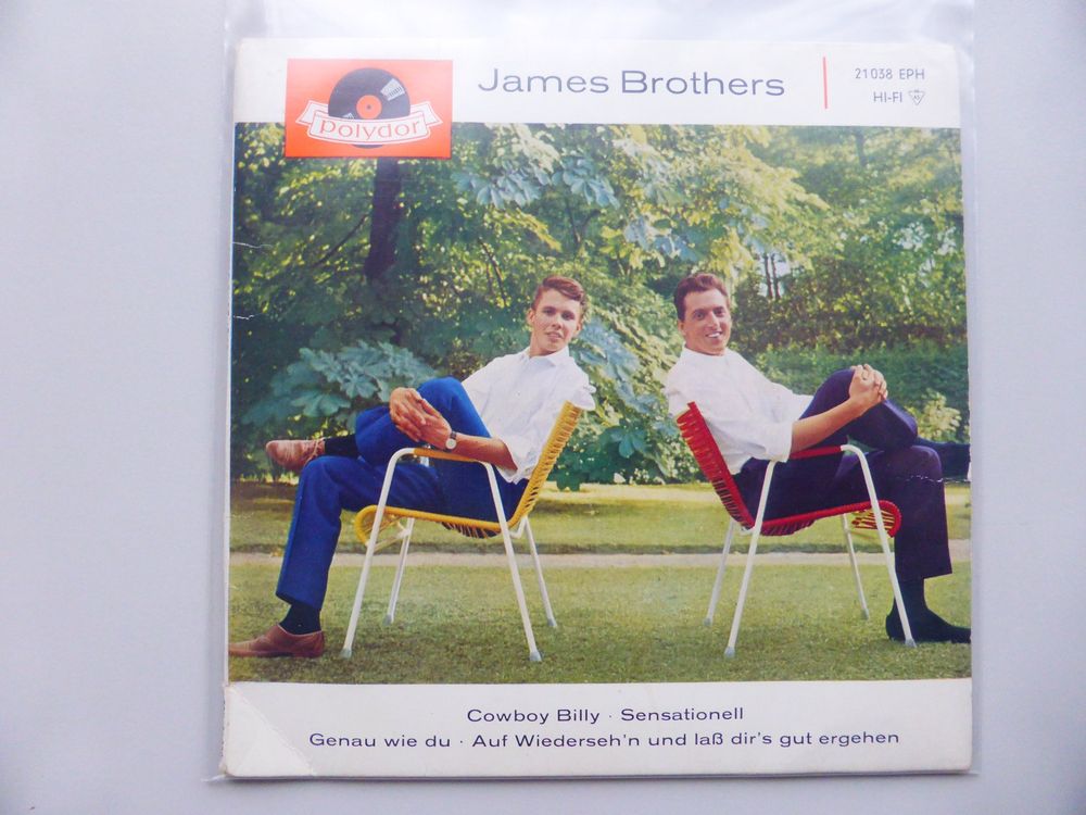 VINYL SINGLE EP JAMES BROTHERS (Gebraucht) in für CHF 2.5 – mit ...