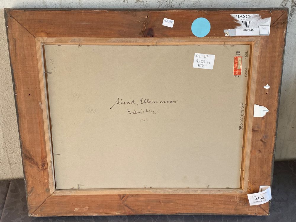 Rudolf MÜLLER (1892-1972) Tableaux peinture sur panneaux (Gebraucht) in Payerne für CHF 69 – mit ...