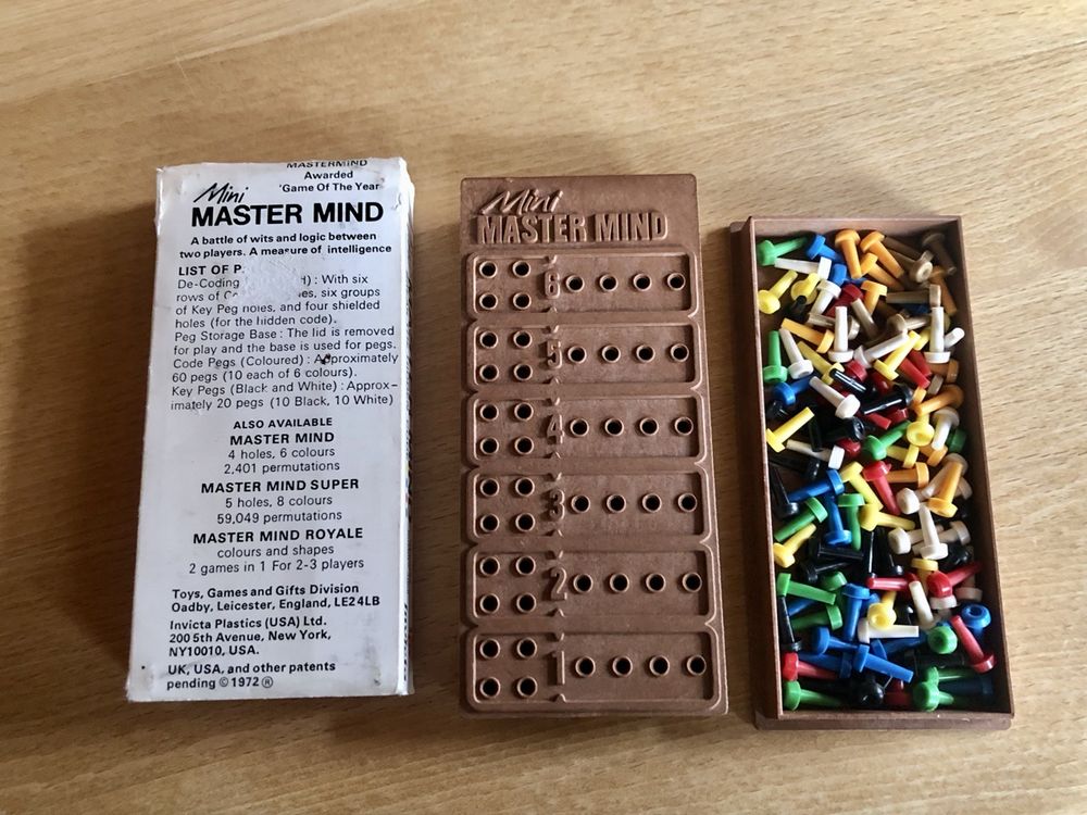 Mini Master Mind 1972 | Kaufen auf Ricardo
