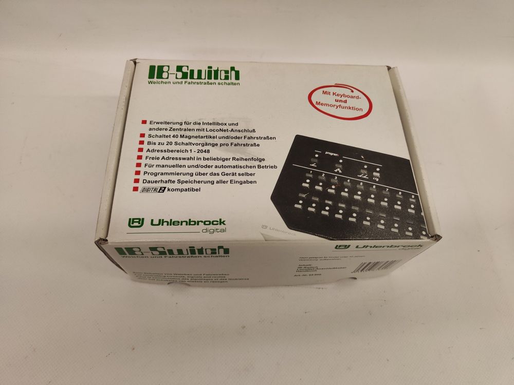 IB Switch - weichen & Fahrstrassen schalten Uhlenbrock (Gebraucht) in ...
