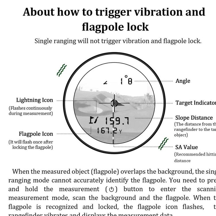 NEU Golf Laser Entfernungsmesser 600M / Télémètre laser golf (Neu und ...