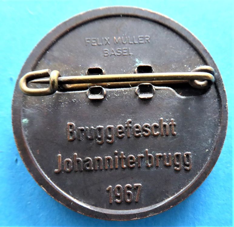 Basel 100 Johr BVB 1895-1995 mit Nadel; Johanniter-Bruggef. (Gebraucht ...