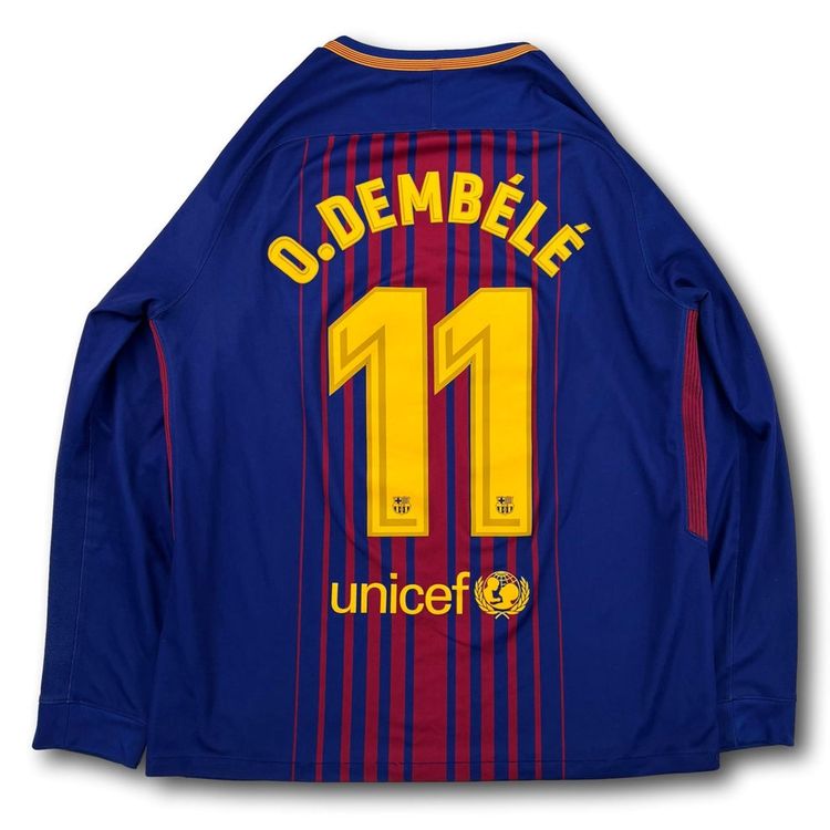 FC Barcelona - 2017-18 - Heim - L - Nike - O. Dembélé #11 (Gebraucht) in Bolligen für CHF 109 ...