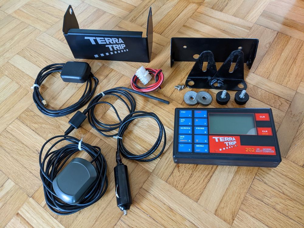 Terratrip Rallye Computer 202 v4/v5 mit viel Zubehör (Gebraucht) in ...