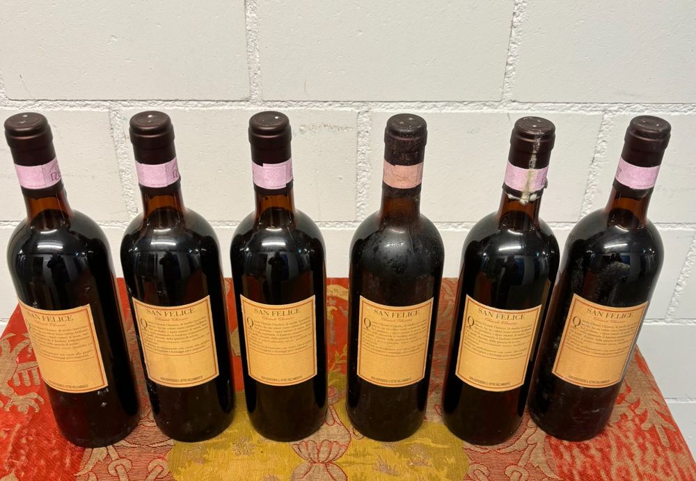 💚 💚 6 x 1996 San Felice Chianti Classico 💚 💚CH-NACHLASS (Neu (gemäss ...