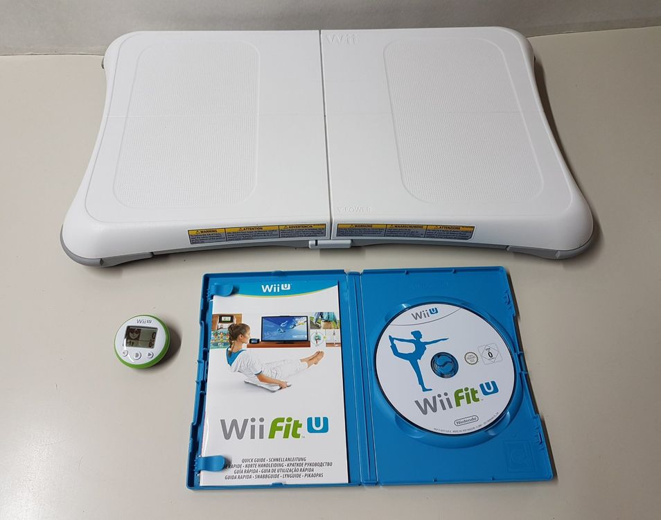 Wii Fit U mit Balance Board + Fit Meter für Wii U (Gebraucht) in ...