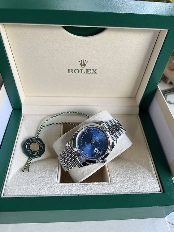 Rolex Datejust 41 Azzurro | Kaufen auf Ricardo