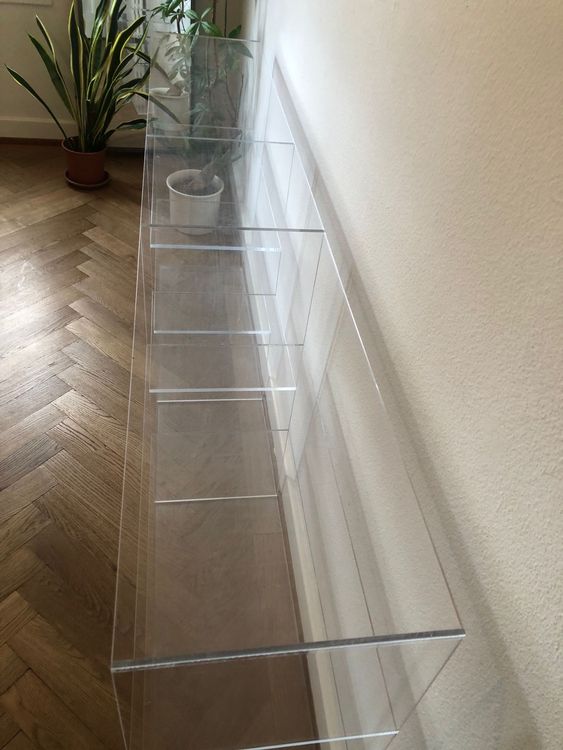 Vintage Plexiglas Regal - Acryl Vitrine - Sideboard 1970‘s | Kaufen auf ...