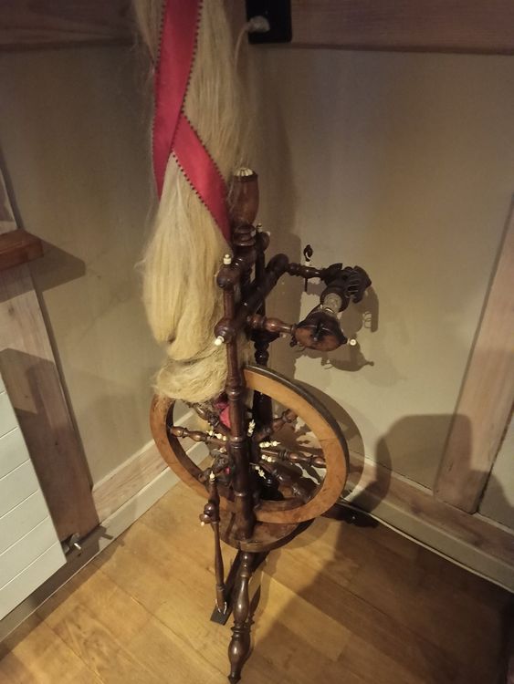 Antikes Spinnrad aus Holz, Vintage | Kaufen auf Ricardo