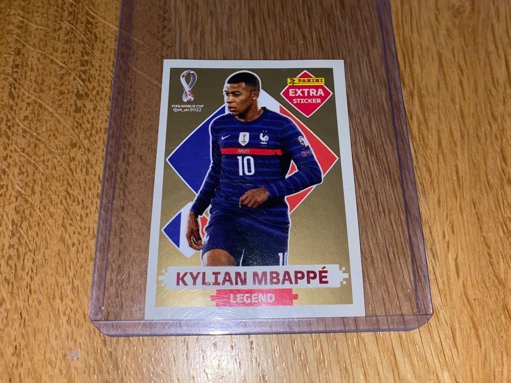Panini extra Sticker Mbappé gold (Neu (gemäss Beschreibung)) in Thun ...