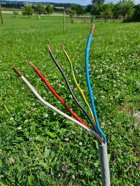 Kabel 5x16 mm2 - für Elektroinstallation (Gebraucht) in Uster für CHF ...