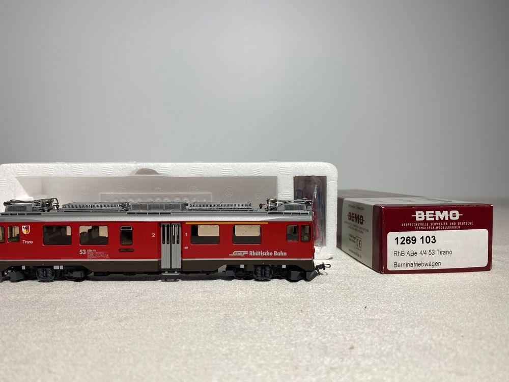 BEMO RhB ABe 4/4 53 Tirano Berminatriebwagen | Kaufen auf Ricardo