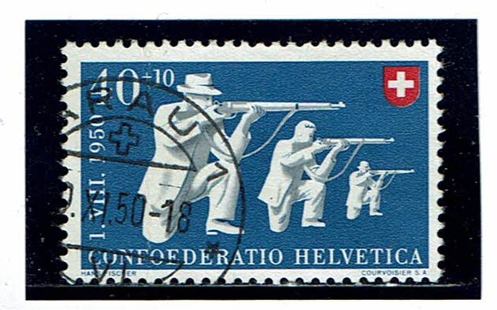 REID4/Pro Patria B50 oblit. Aarau 1 | Kaufen auf Ricardo