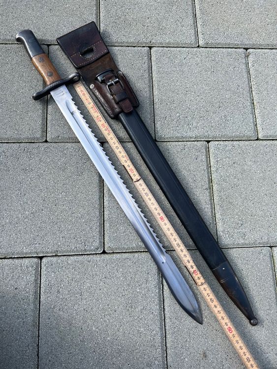 Sägebajonett / Faschinenmesser 1914 Schweizer Armee (22/455) | Kaufen auf Ricardo