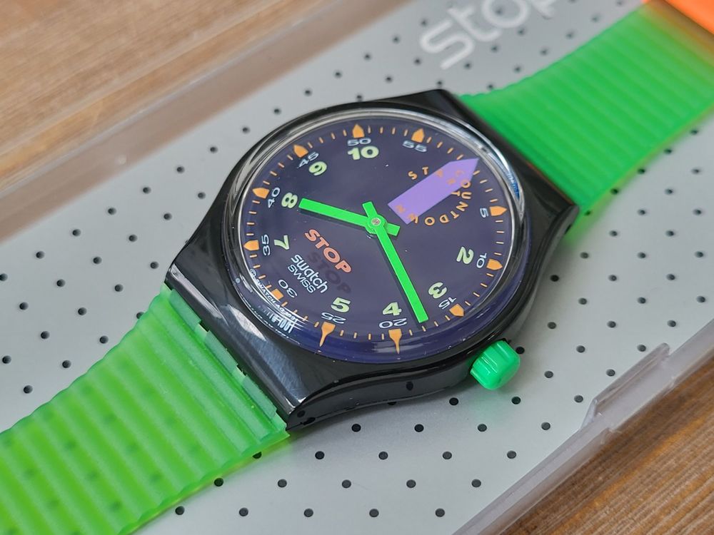 STOP SWATCH SSB100 JESS' RUSH NEU (Neu und originalverpackt) in Lommiswil für CHF 23 – mit ...