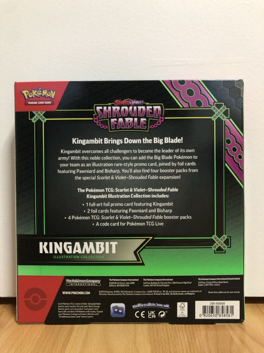 Pokemon TCG: Kingambit Illustration Collection EN (Neu und ...
