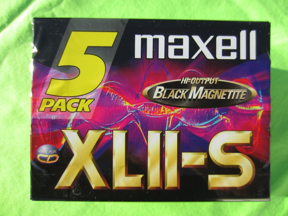 MAXELL XLII-S 90 Kassette Leerkassette Fabrikneu 5 Stück (Neu und originalverpackt) in Sursee ...