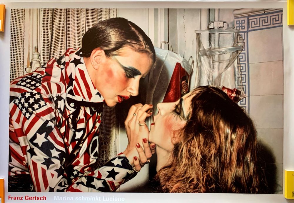 Franz Gertsch, grosses Poster (Gebraucht) in Regensdorf für CHF 80 – mit Lieferung auf Ricardo ...