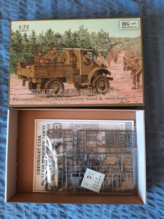 Militär Modellbausatz 1:72 Chevrolet C15A Cab (Neu und originalverpackt) in Zuerich für CHF 10 ...