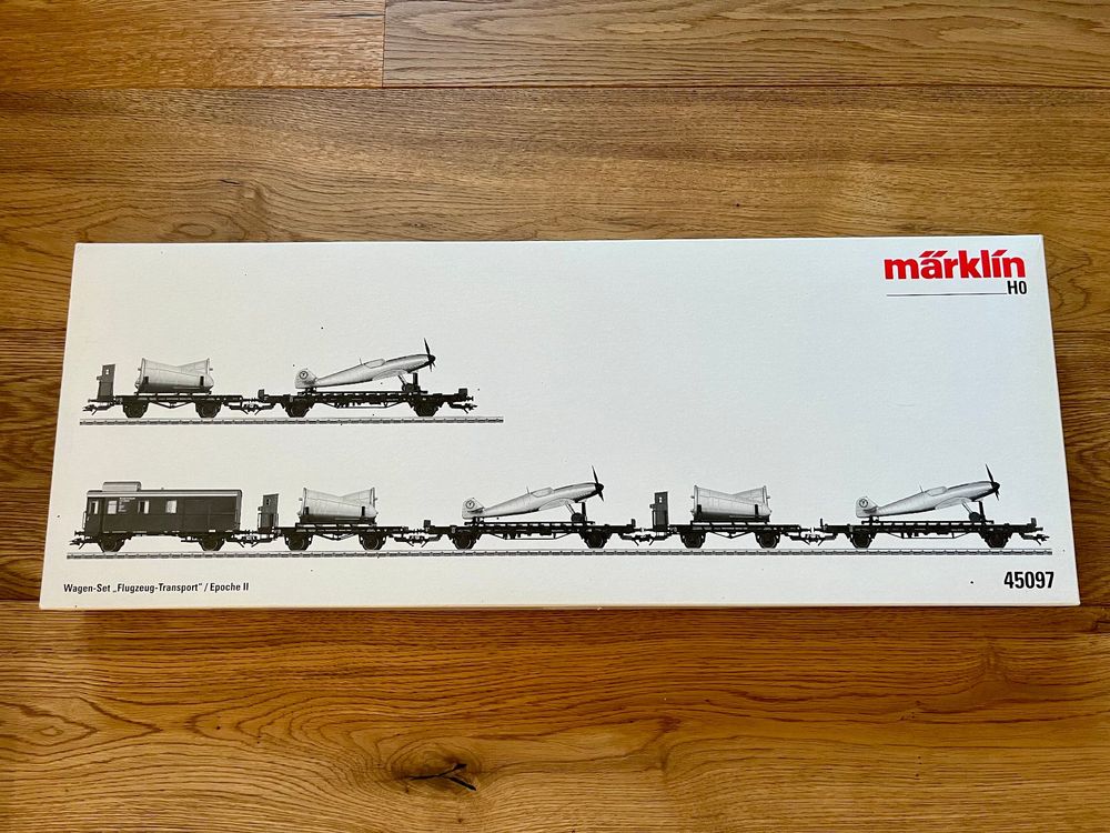 Märklin 45097 / 48829 - Güterwagen Set Flugzeug (Gebraucht) in Rümlang ...