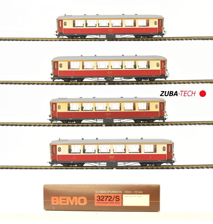 Bemo 327215 Salonwagen-Set der RhB H0m GS mit OVP (Gebraucht) in St. Gallen für CHF 84 – mit ...