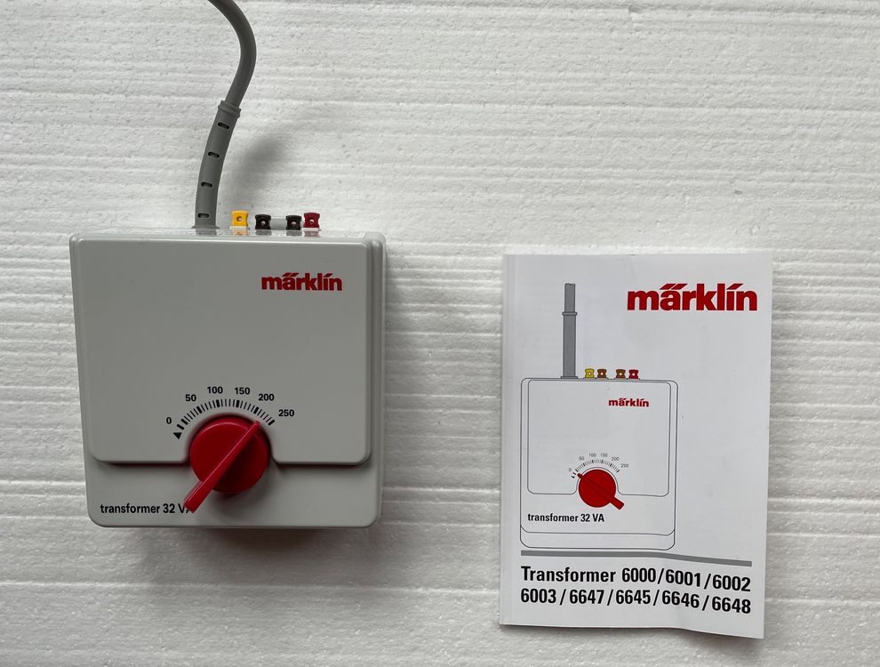 Märklin 6647 Transformator 230 V 32 VA (Gebraucht) in für CHF 42 – nur ...