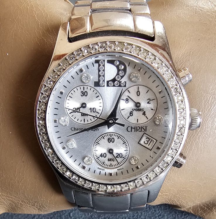 Christ Chonograph Swiss Made Elegante Damenuhr 34.6mm (Gebraucht) in ...