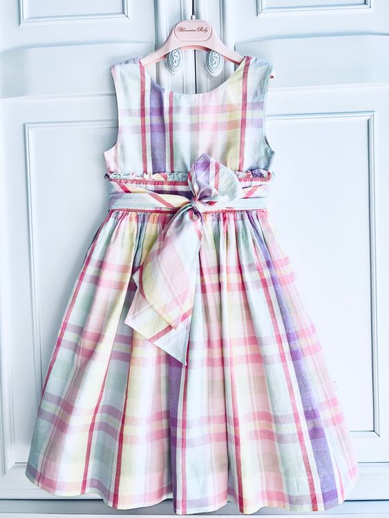 Ralph Lauren girls madras dress Mädchen Kleid 5 years (Gebraucht) in ...