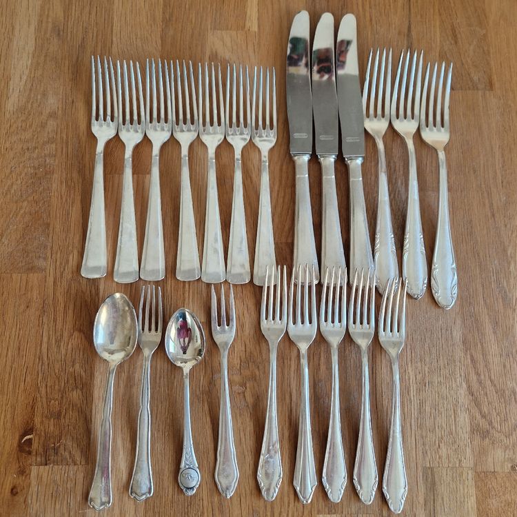 Besteck versilbert 90 u. 100 | Kaufen auf Ricardo