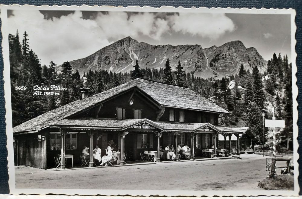 VD, Col du Pillon, Restaurant belebt, No. 3459 (Gebraucht) in Aarau ...