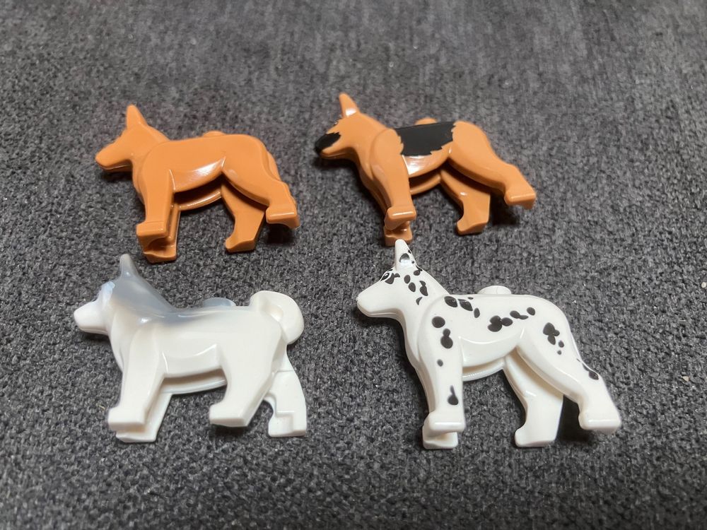 Lego figurine animal 4 dogs Hunde Minifiguren | Kaufen auf Ricardo