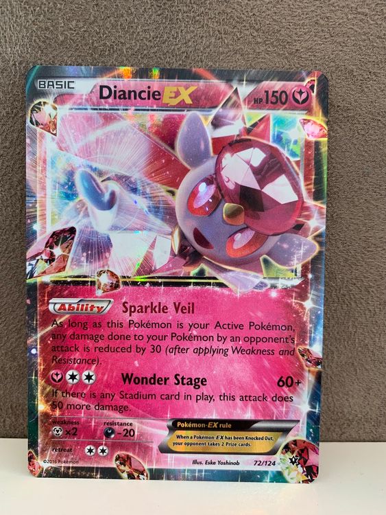 Pokemon Diancie Ex Rare Fates Collide Eng 72 124 Kaufen Auf Ricardo