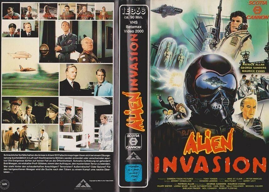 Alien Invasion (GB 1969) VHS (Gebraucht) in Remetschwil für CHF 17.5 ...