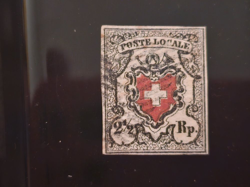 CH 1850 POSTE LOCALE 14I SBK Fr. 2'100.-- con certificato (Gebraucht) in Monte Carasso für CHF ...