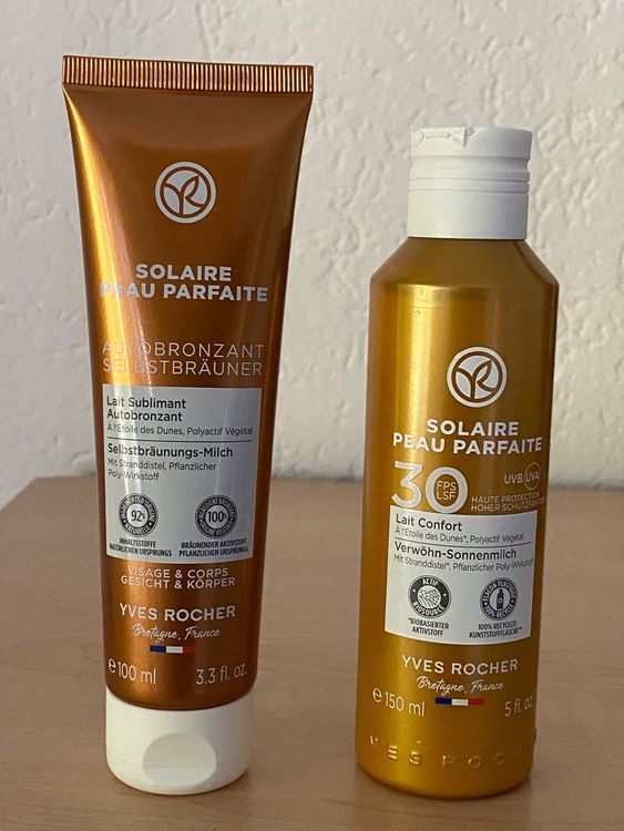 Lait solaire + autobronzant Yves Rocher | Kaufen auf Ricardo