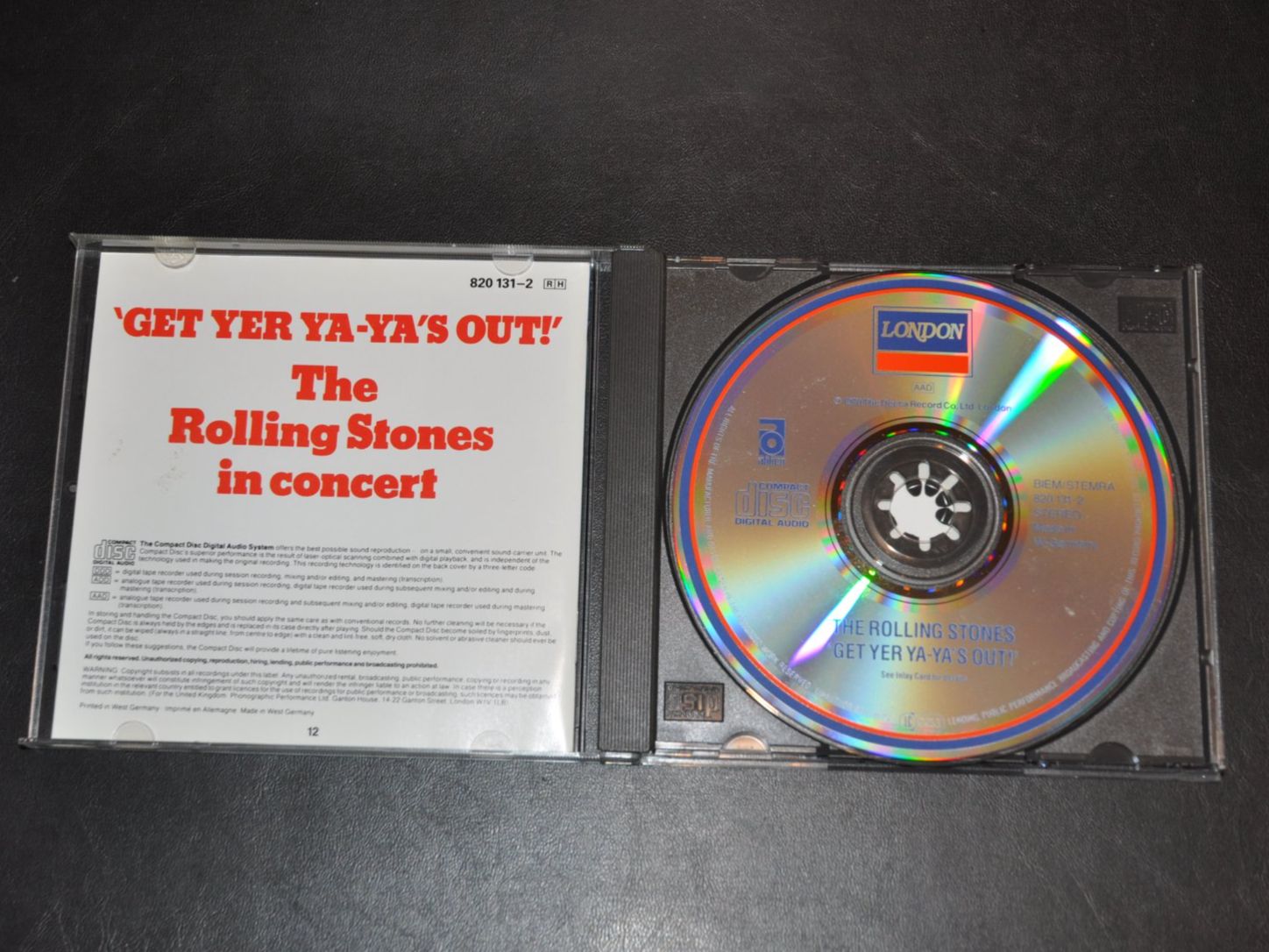 CD The Rolling Stones - Get Yer Ya-Ya's Out! (Gebraucht) in Boll für ...