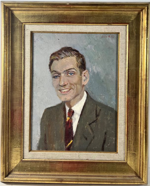 Portrait Pastel Gemälde von eine Mann , Unleserlich Signiert (Gebraucht) in Root für CHF 24 ...