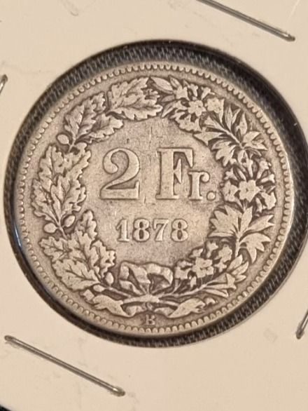 2 FR 1878 Erhaltung !! (Gebraucht) in Bure für CHF 10.5 – mit Lieferung auf Ricardo kaufen