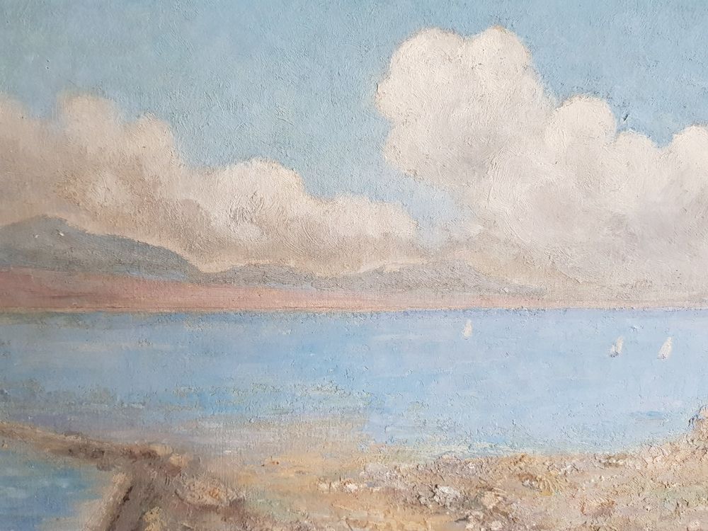 Henri Alin ( Paris 1885 - Lausanne 1968) Huile ancienne (D'occasion) à ...