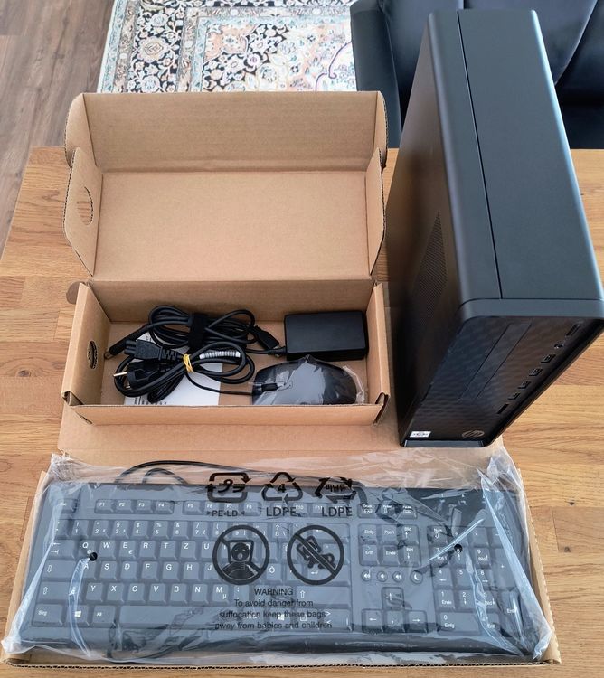 NEU, HP PC AMD, 8GB, 256GB SSD, Windows 11 PRO, Office 2024 (Neu ...