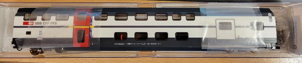 Roco 74501 Doppelstockwagen 1. Klasse mit Gepäckabteil, SBB (Neu und ...