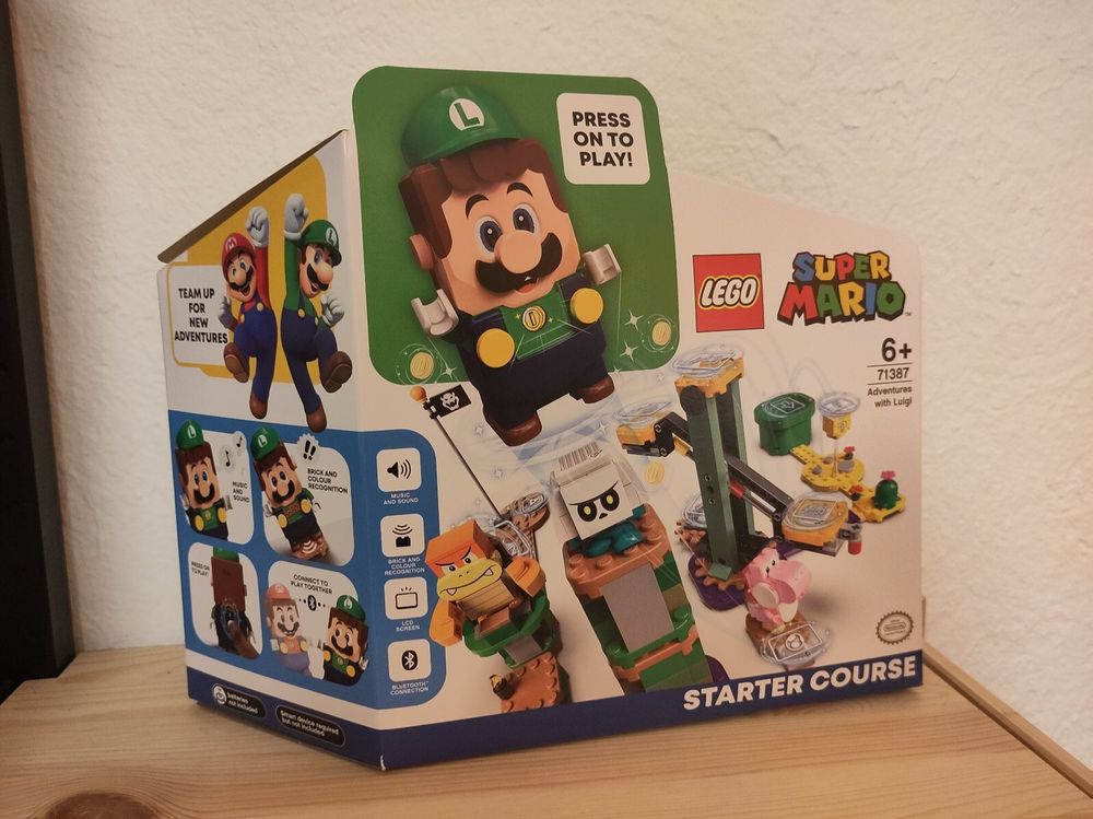 Lego Super Mario - Abenteuer mit Luigi Starterset - 71387 (Neu und ...