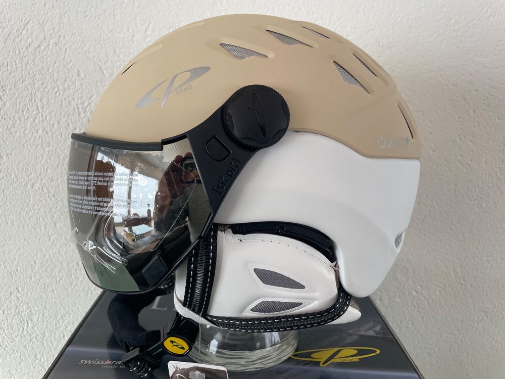Damen Skihelm Gr. S (53-55) von "CP",NEU, mit Doppel-Visier (Neu und originalverpackt) in ...
