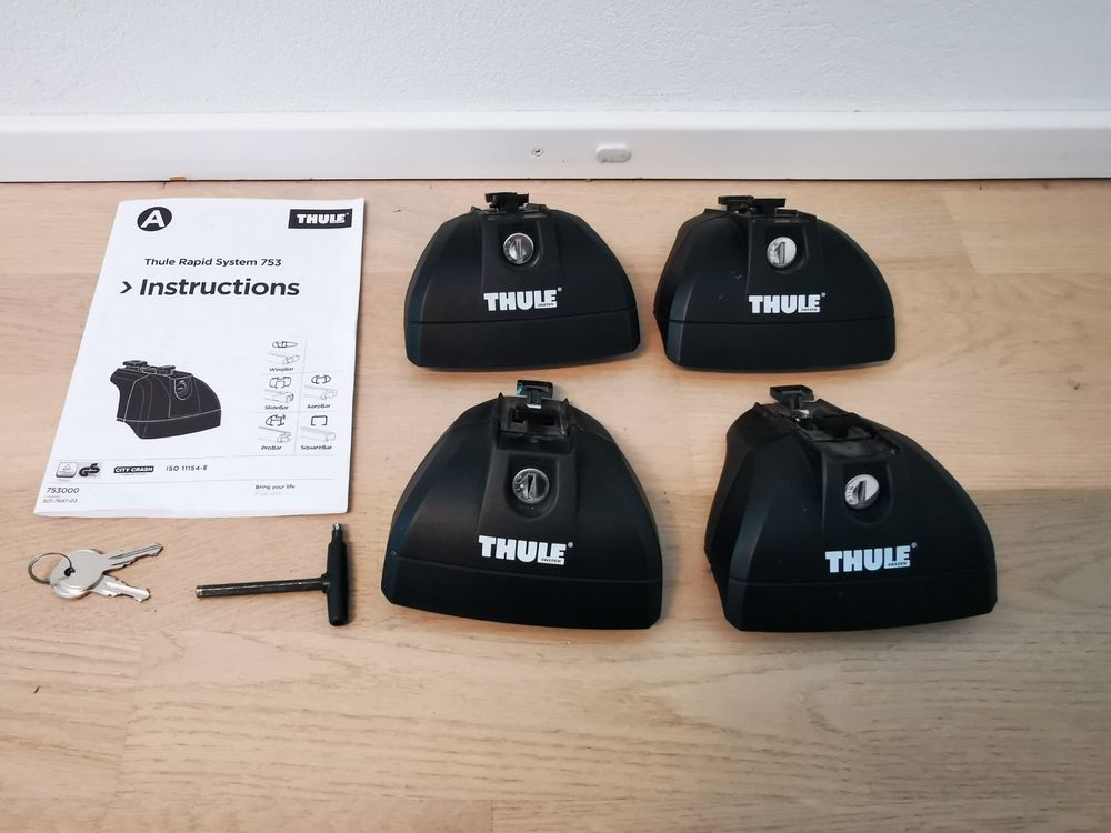 THULE Rapid Kit 753 Dachträger Befestigung (Gebraucht) in Zürich für ...