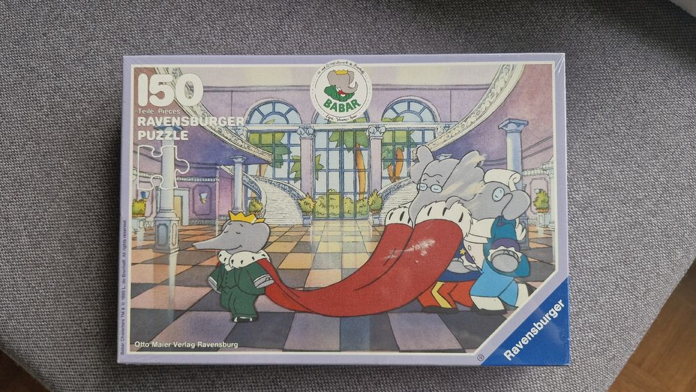 Ravensburger Vintage Babar Puzzle 150 Teile OVP (Neu und ...