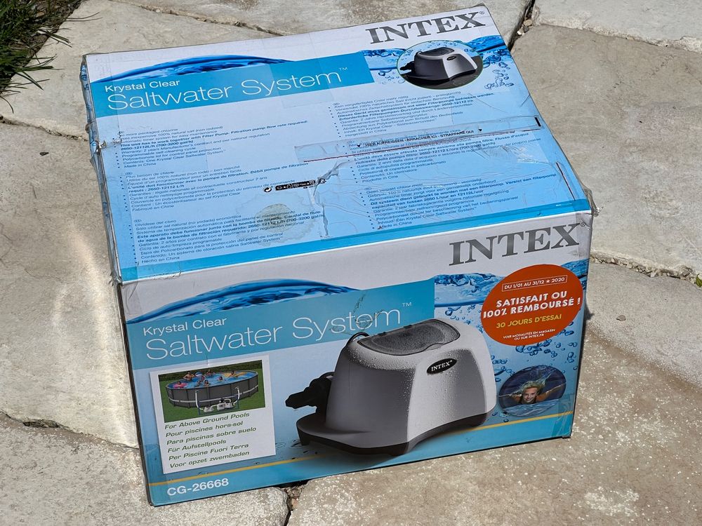 Intex Kristal Clear Saltwater system NEU OVP (Neu und originalverpackt ...