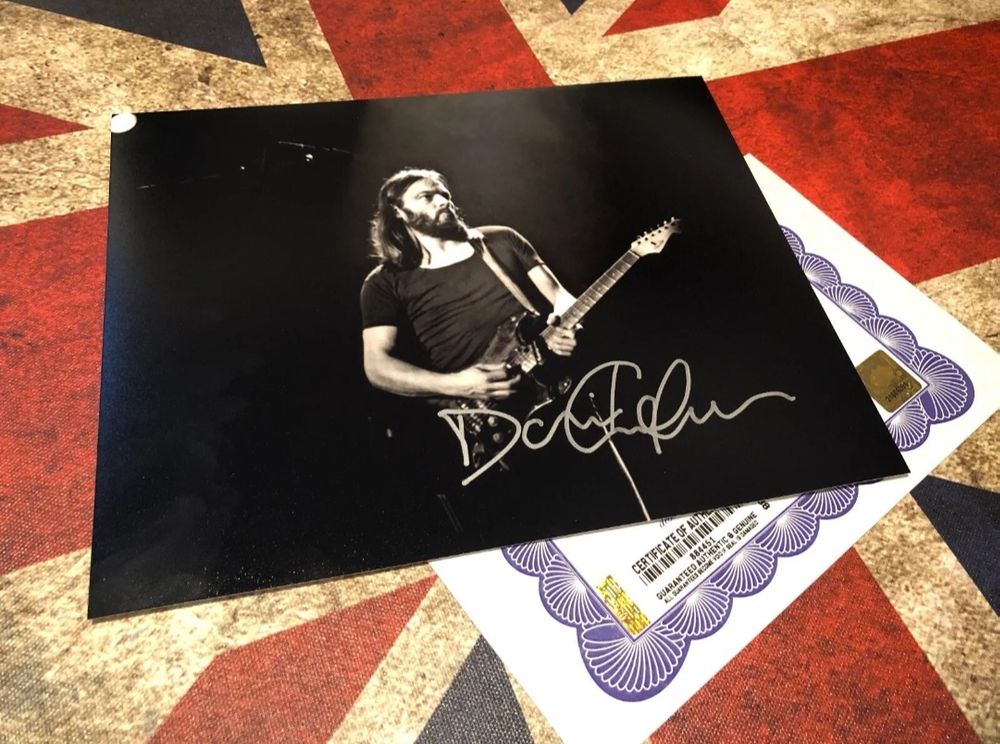 David Gilmour Autograph +coa | Kaufen auf Ricardo