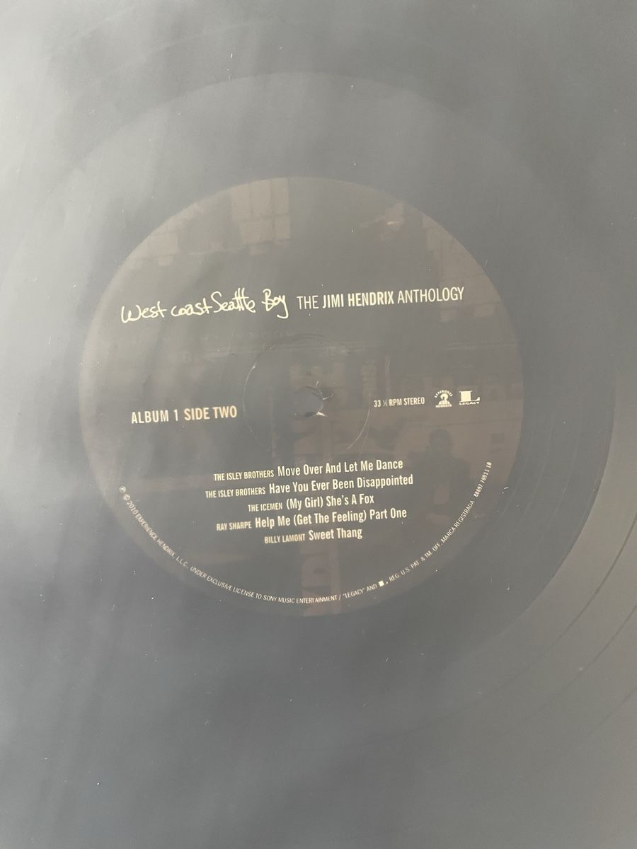 Jimi Hendrix Anthology - 8 LP Box Limitiert Nummeriert Vinyl (Gebraucht ...