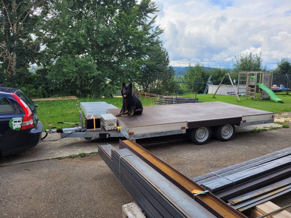 remorque 3.5T transport de chose (D'occasion) à Montfaucon pour CHF ...