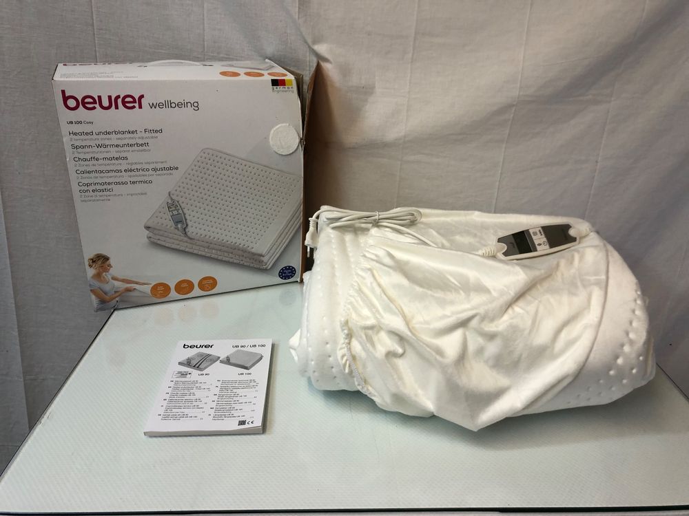 Beurer Spann- Wärmeunterbett 200x90cm, wellbeing UB100 (Neu und originalverpackt) in Brunnen für ...